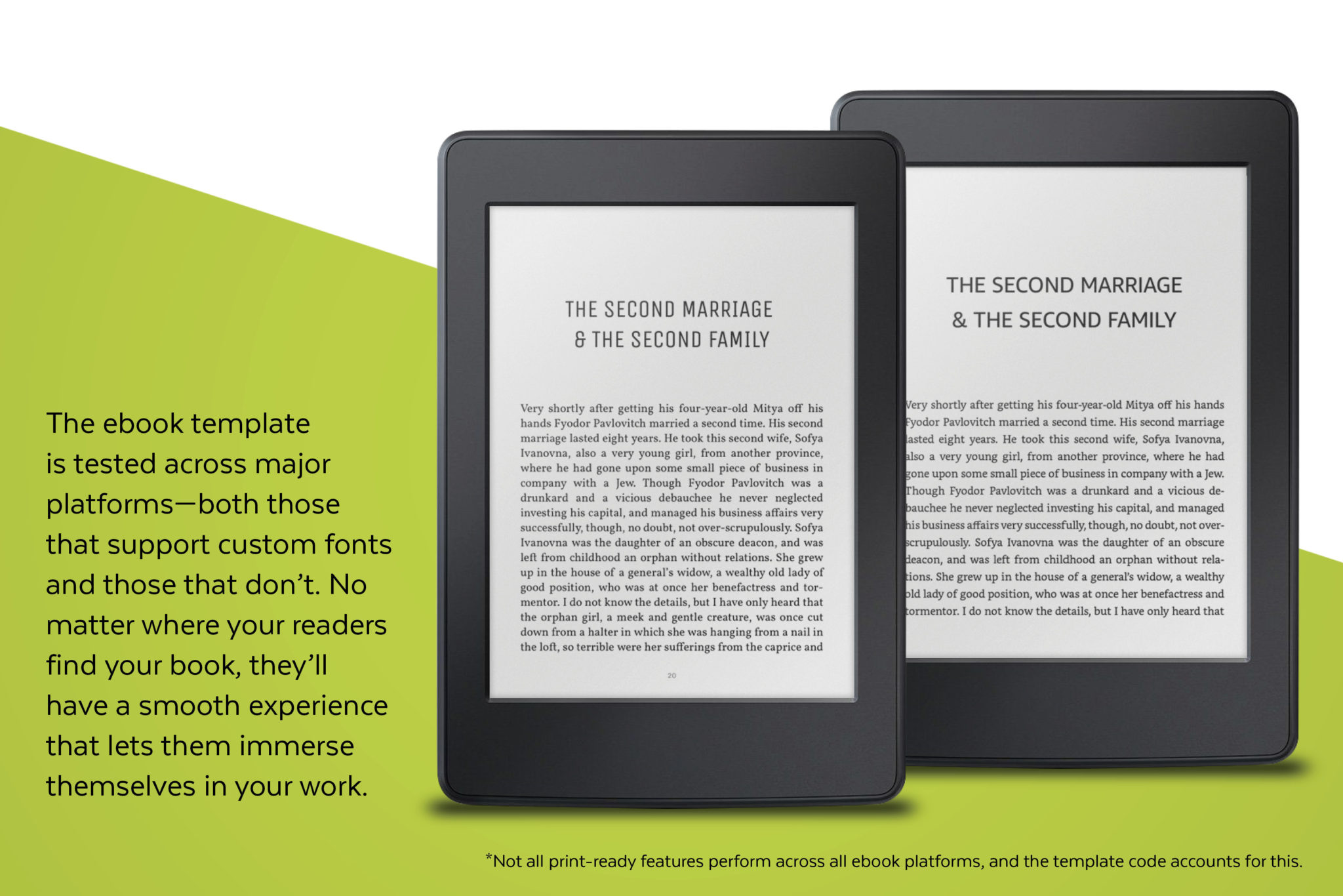 Joyce: Self-publishing Book Design Template for Novels & Memoirs